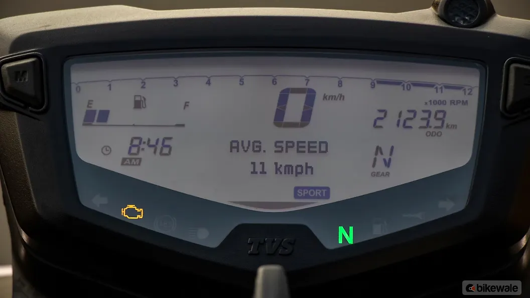 TVS Apache RTR 200 4V Instrument Cluster Image – BikeWale