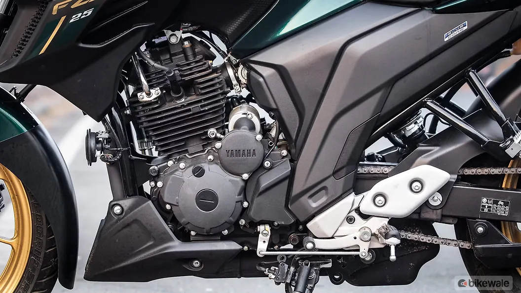 Yamaha FZ25 Engine From Left Image – BikeWale
