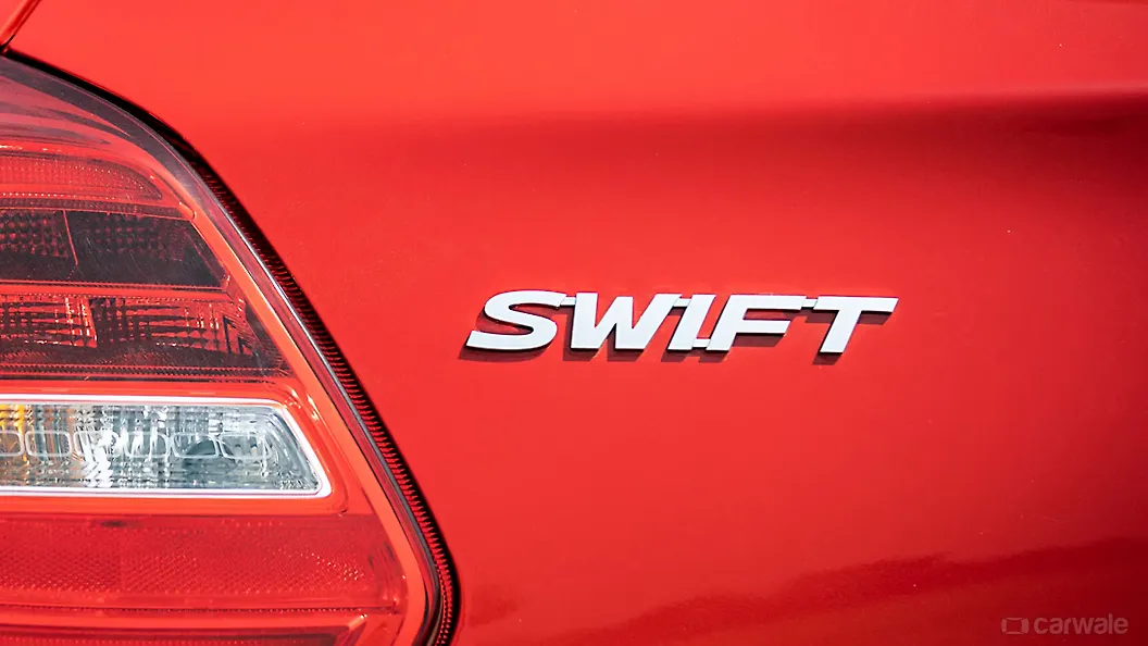 Swift Rear Badge Image, Swift Photos in India - CarWale