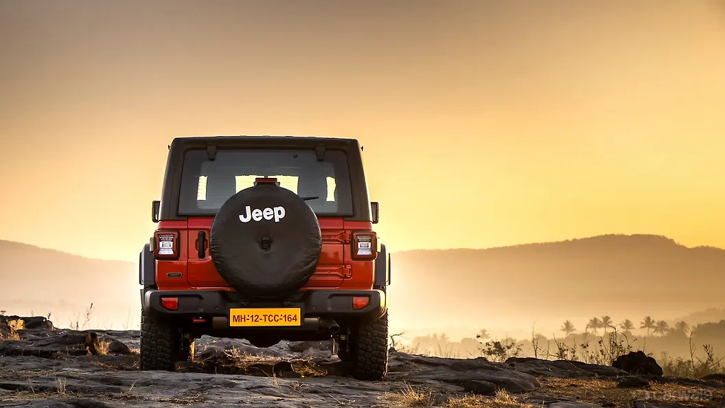 Wrangler Rear View Image, Wrangler Photos in India - CarWale