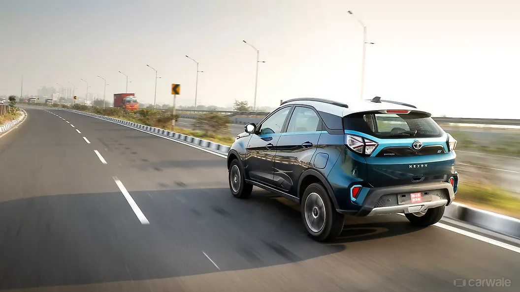Nexon EV Left Rear Three Quarter Image, Nexon EV Photos in India - CarWale