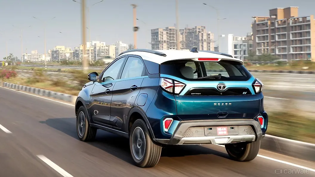 Nexon EV Left Rear Three Quarter Image, Nexon EV Photos in India - CarWale