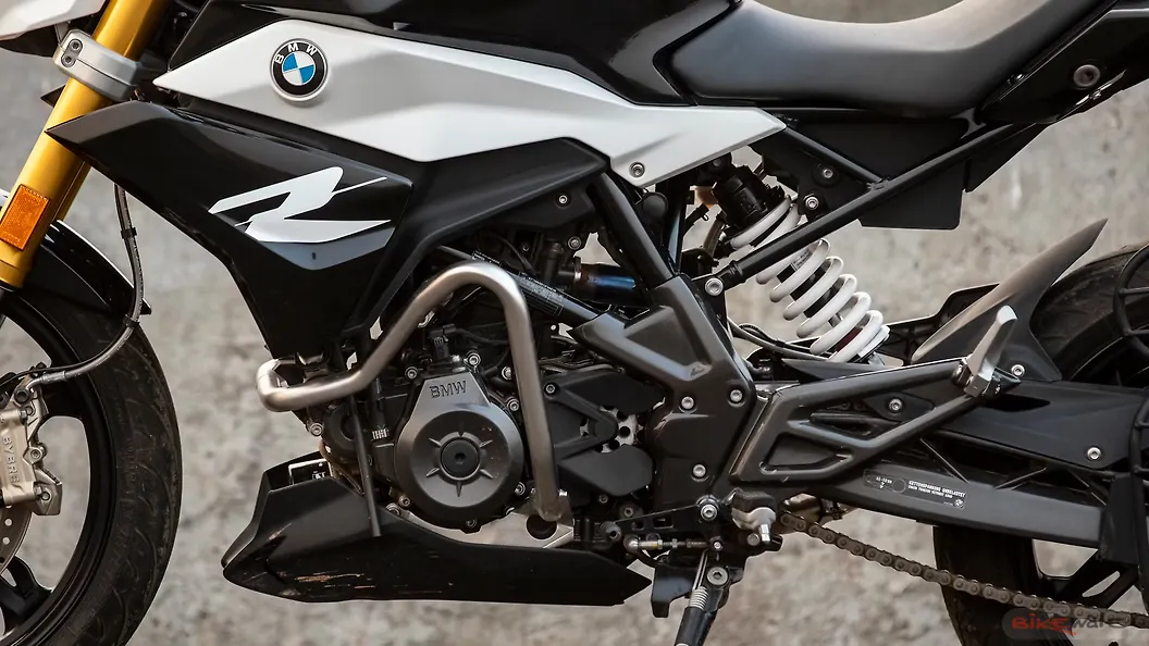 BMW G 310 R [2021] Engine From Left Image – BikeWale