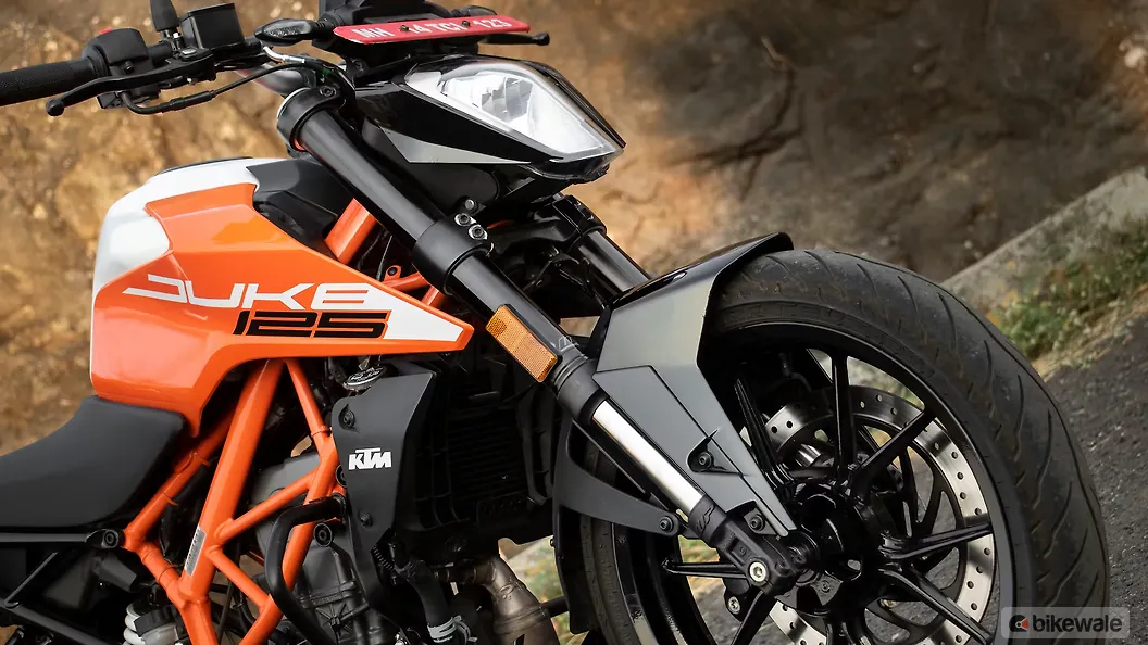 KTM 125 Duke [2021] Front Suspension Image – BikeWale