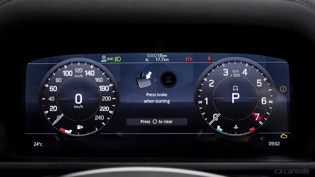 Defender Instrument Cluster Image, Defender Photos in India - CarWale