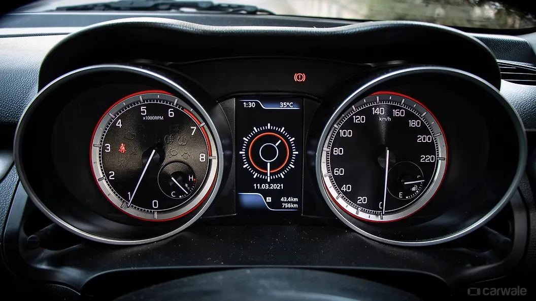 Swift Instrument Cluster Image Swift Photos In India Carwale
