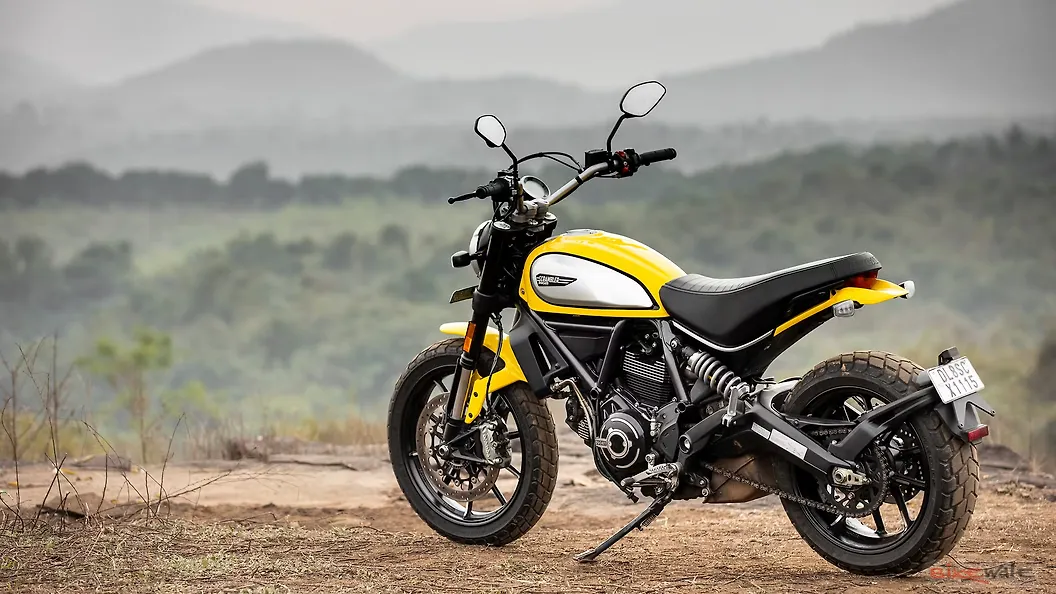 Ducati Scrambler Icon [2020-2022] Left Rear Three Quarter Image – BikeWale