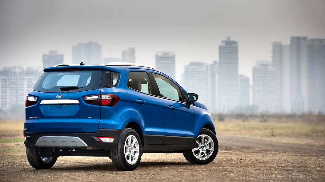 EcoSport Right Rear Three Quarter Image, EcoSport Photos in India - CarWale