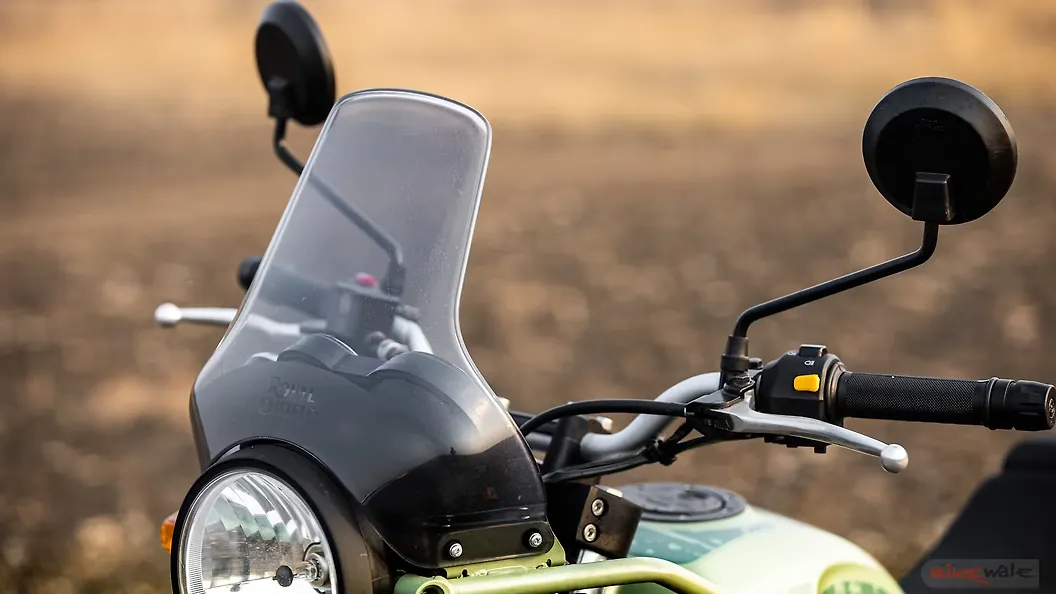 Royal Enfield Himalayan windscreen Image – BikeWale