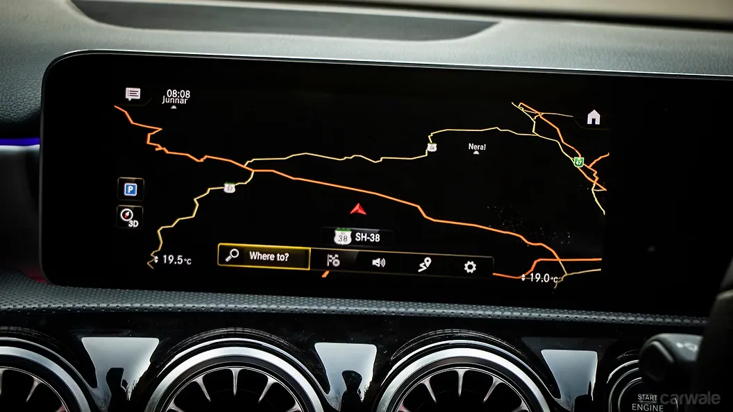 A Class Limousine Infotainment System Image A Class Limousine Photos