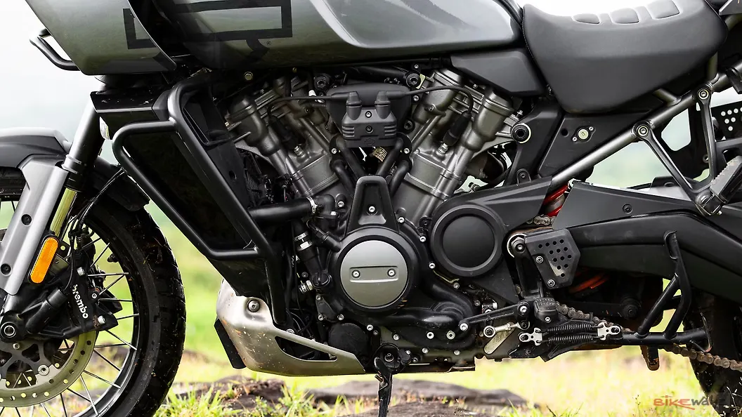 Harley-Davidson PAN America 1250 [2022] Engine From Left Image – BikeWale