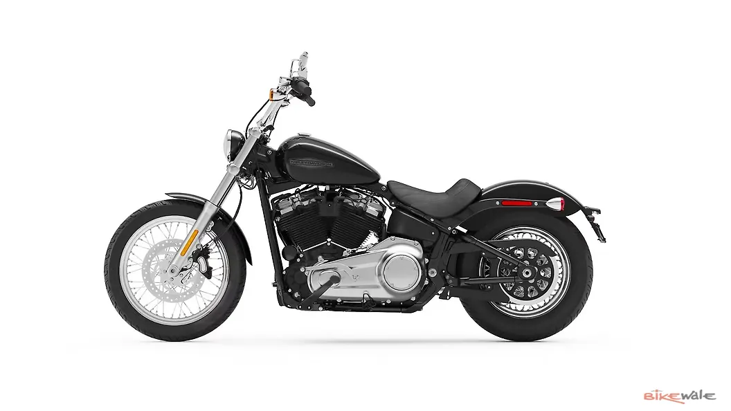 Harley-Davidson Softail Left Rear Three Quarter Image – BikeWale