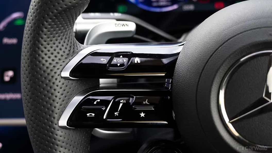 AMG EQS Left Steering Mounted Controls Image, AMG EQS Photos in India ...
