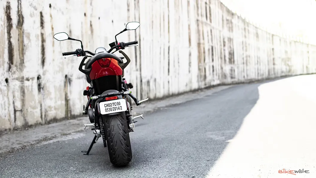 Triumph Trident 660 [2020-2021] Rear View Image – BikeWale