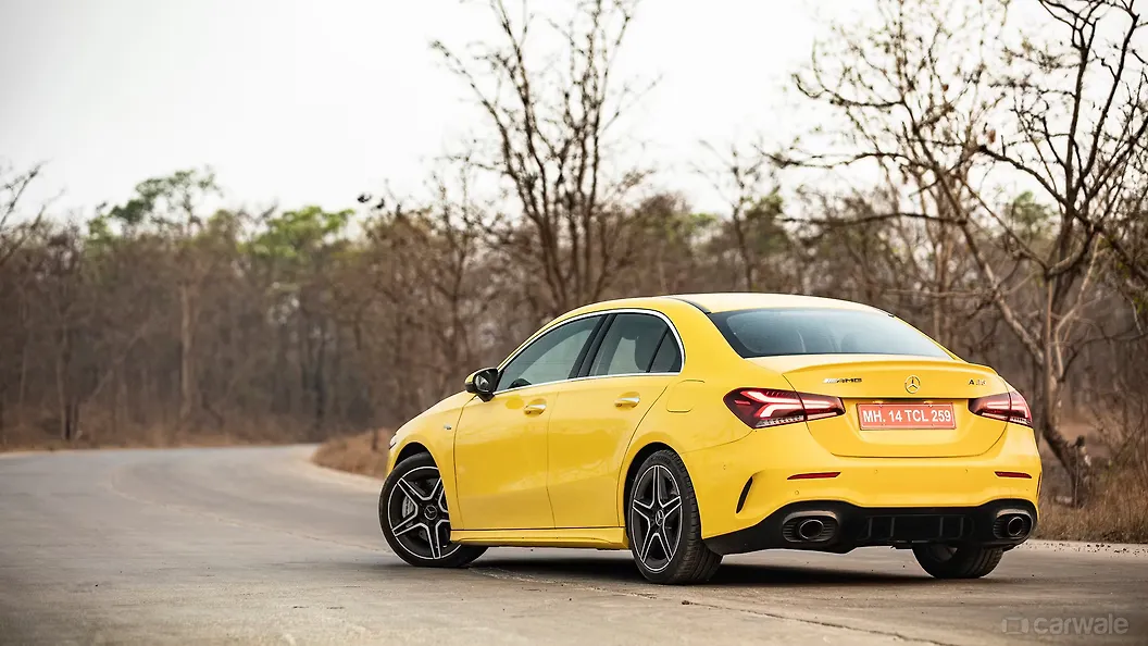 AMG A35 Left Rear Three Quarter Image, AMG A35 Photos in India - CarWale