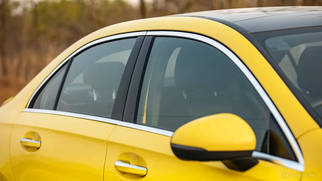 AMG A35 Rear Quarter Glass Image, AMG A35 Photos in India - CarWale