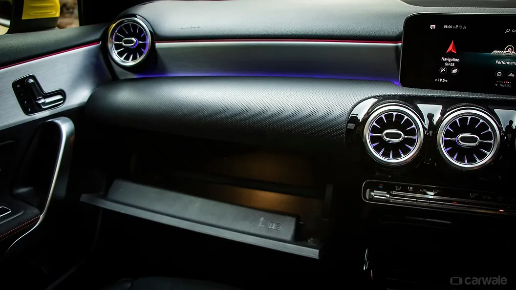 AMG A35 Glove Box Image, AMG A35 Photos in India - CarWale