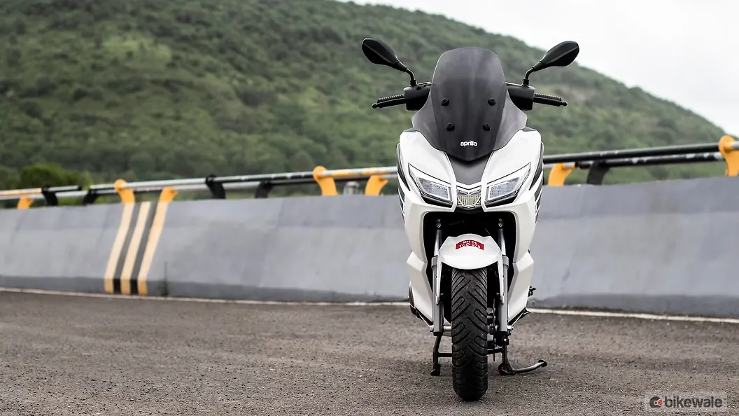 Aprilia SXR 125 Rear View Mirror Image – BikeWale