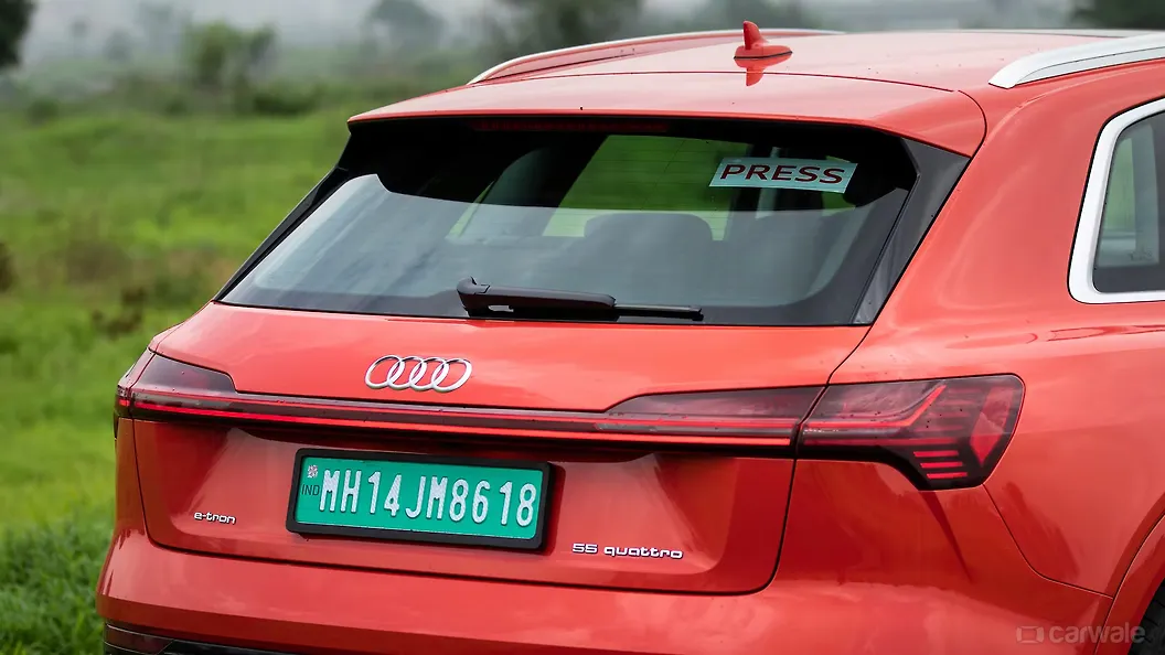 e-tron Rear View Image, e-tron Photos in India - CarWale