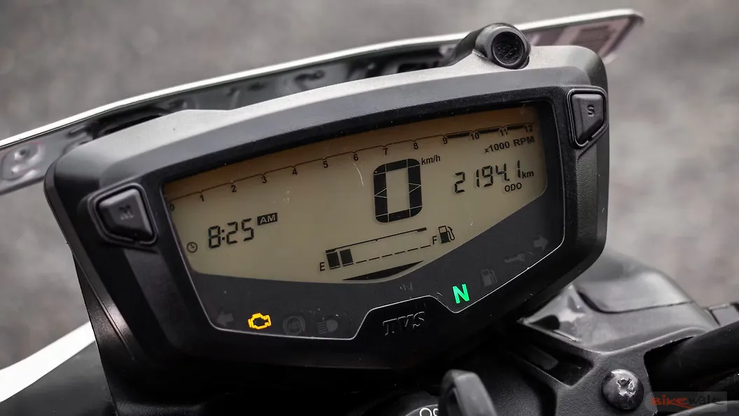 TVS Apache RTR 160 4V Speedometer Image – BikeWale