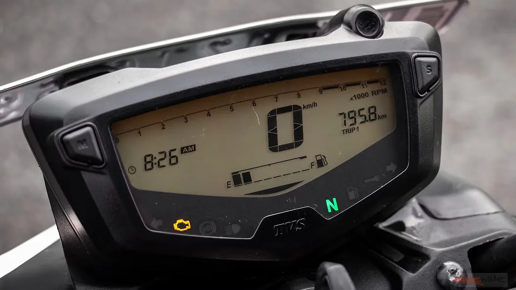TVS Apache RTR 160 4V Speedometer Image – BikeWale