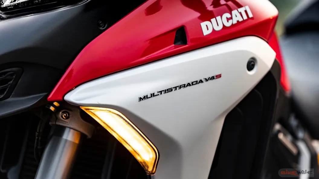 Ducati Multistrada V4 Rear View Mirror Image – BikeWale