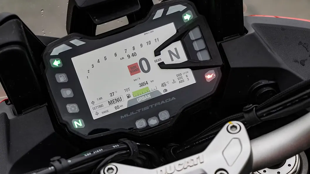 Ducati Multistrada 950 Clock Image – BikeWale