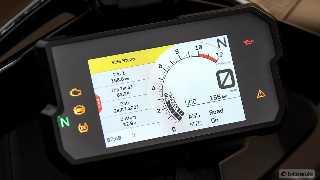 KTM 390 Adventure [2021] TFT / Instrument Cluster Image – BikeWale