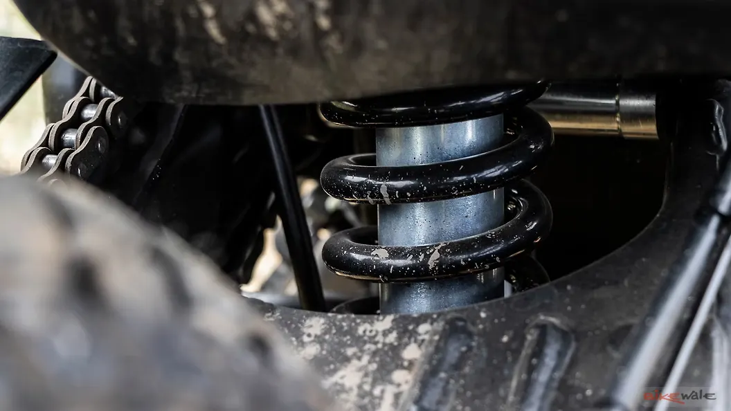 Royal Enfield Scram 411 Rear Wheel Image – BikeWale