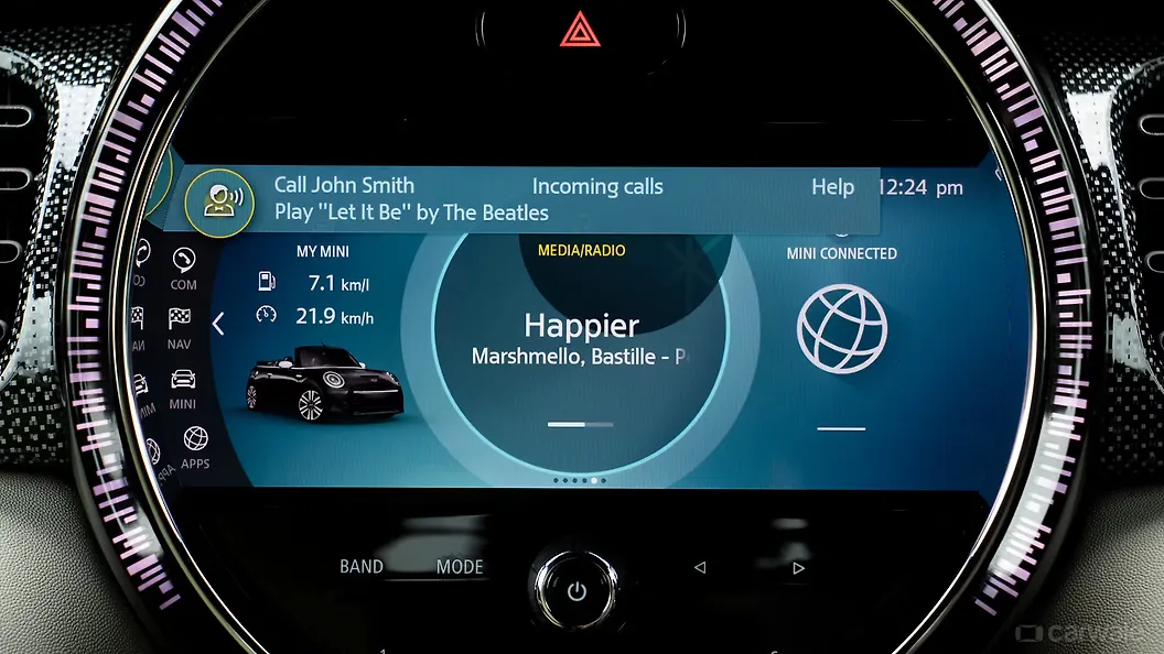 Cooper Convertible Infotainment System Image, Cooper Convertible Photos ...