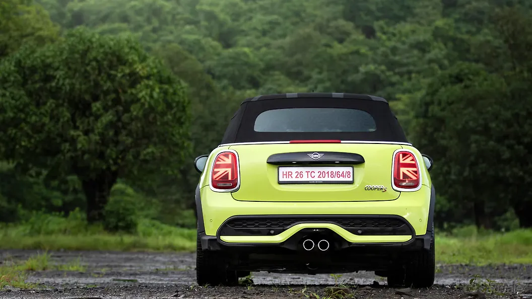 Cooper Convertible Rear View Image, Cooper Convertible Photos in India ...