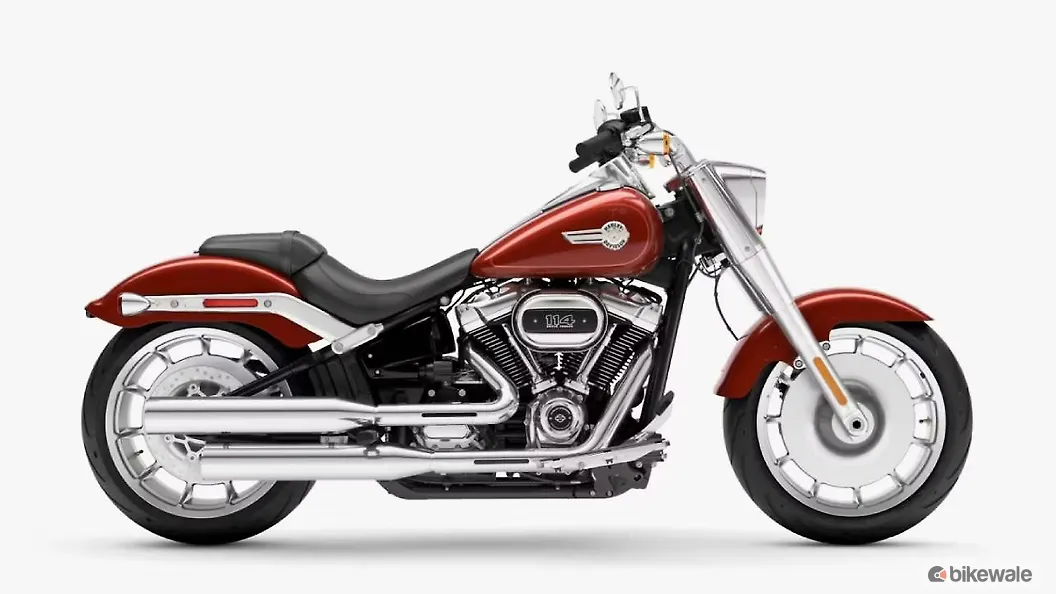 Harley-Davidson Fat Boy Red Rock Colour, Fat Boy Colours in India ...