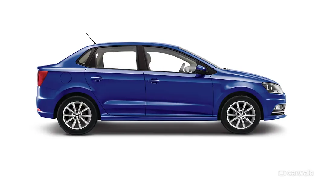 Volkswagen Ameo Lapiz Blue Colour - CarWale