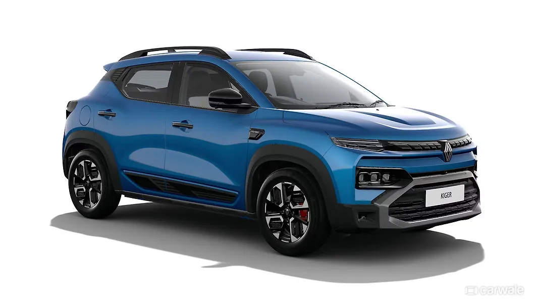 Renault Kiger Caspian Blue Colour - CarWale
