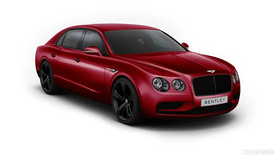 Bentley Continental Flying Spur Candy Red Colour - CarWale