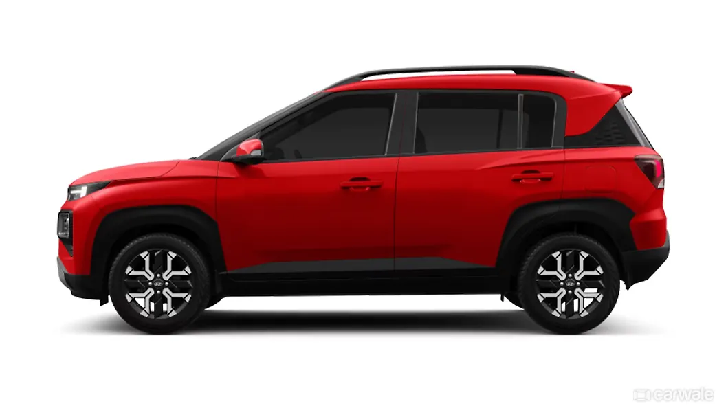 Hyundai Exter Fiery Red Colour - CarWale