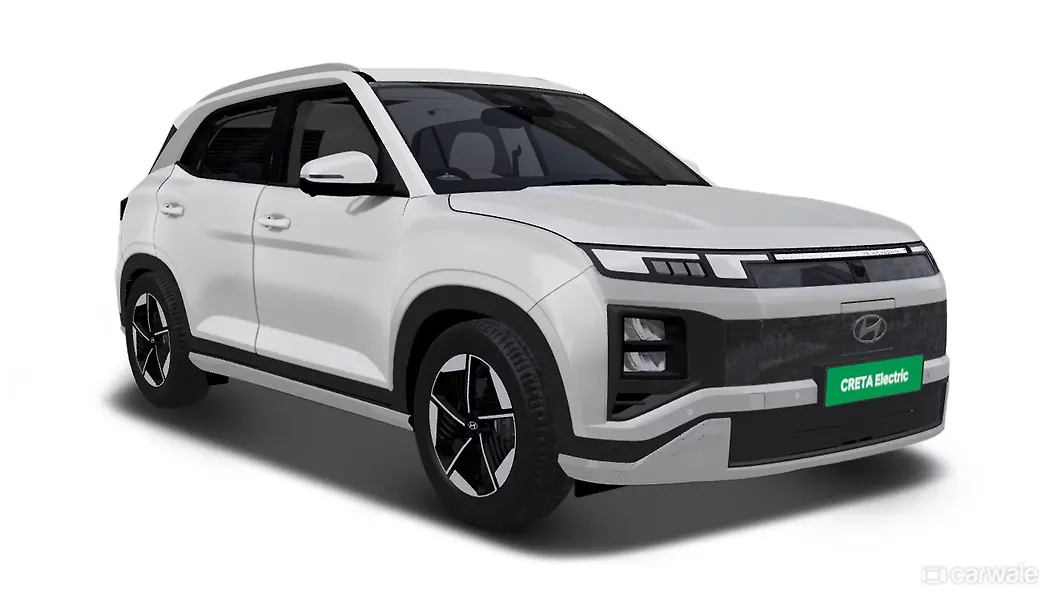 Hyundai Creta Electric Atlas White Metallic Colour - CarWale