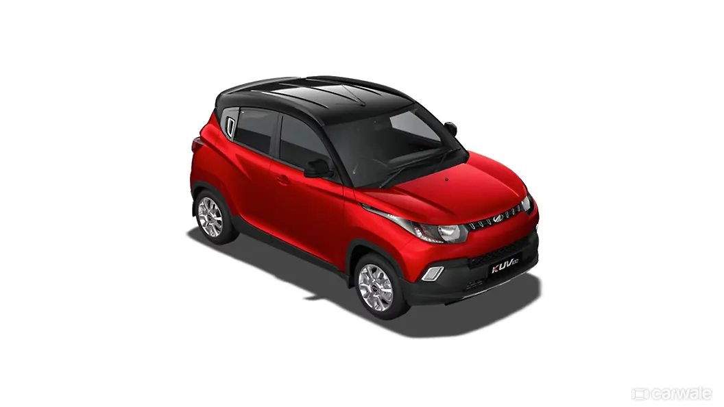Mahindra KUV100 [2016-2017] Dazzling silver/Metallic Black Colour - CarWale