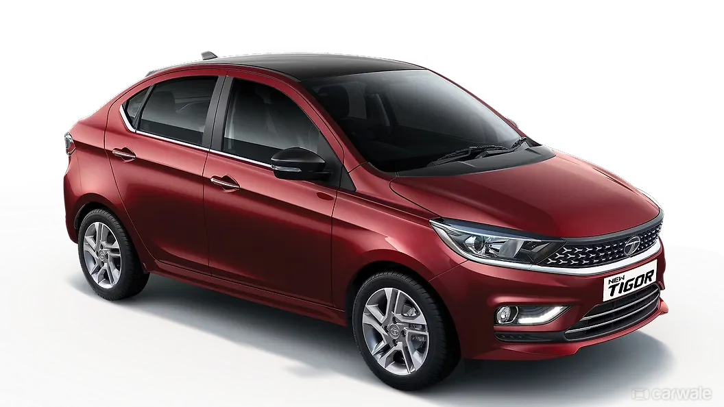 Tata Tigor Magnetic Red Colour - CarWale