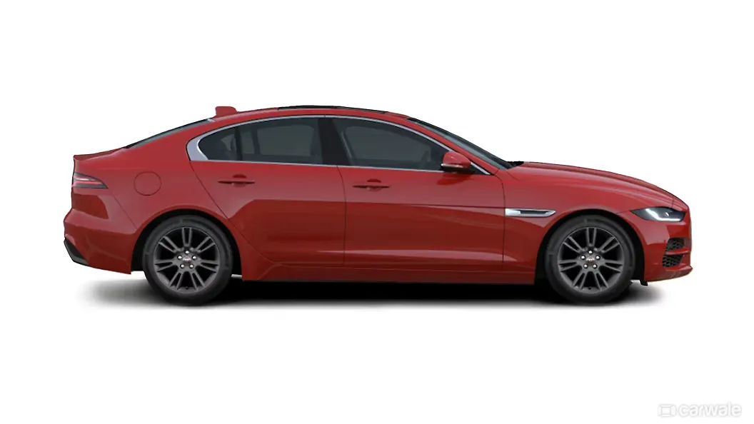 Jaguar XE Caldera Red Colour - CarWale