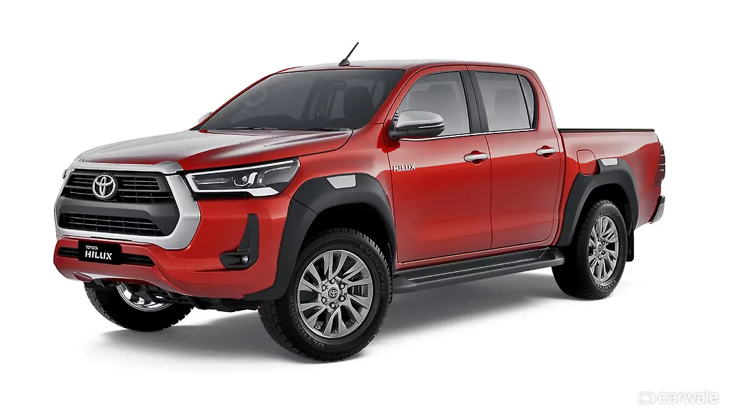 Toyota Hilux Emotional Red Colour - CarWale