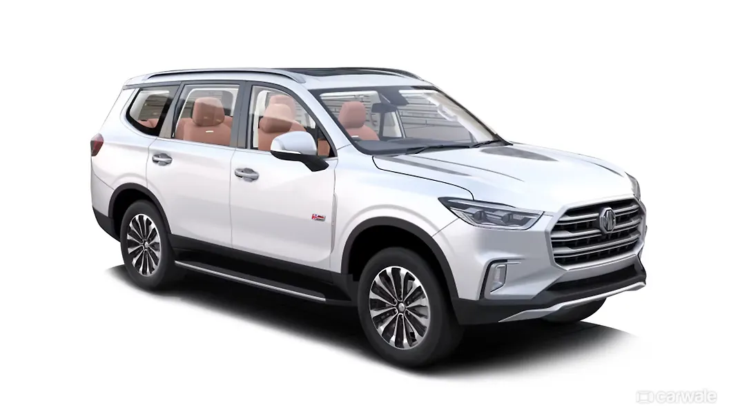 MG Gloster Warm White Colour - CarWale