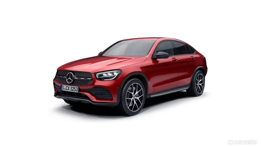 Mercedes-Benz GLC Coupe designo Hyacinth Red Metallic Colour - CarWale