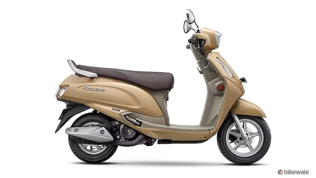 Suzuki Access 125 Solid Ice Green Colour, Access 125 Colours in India ...
