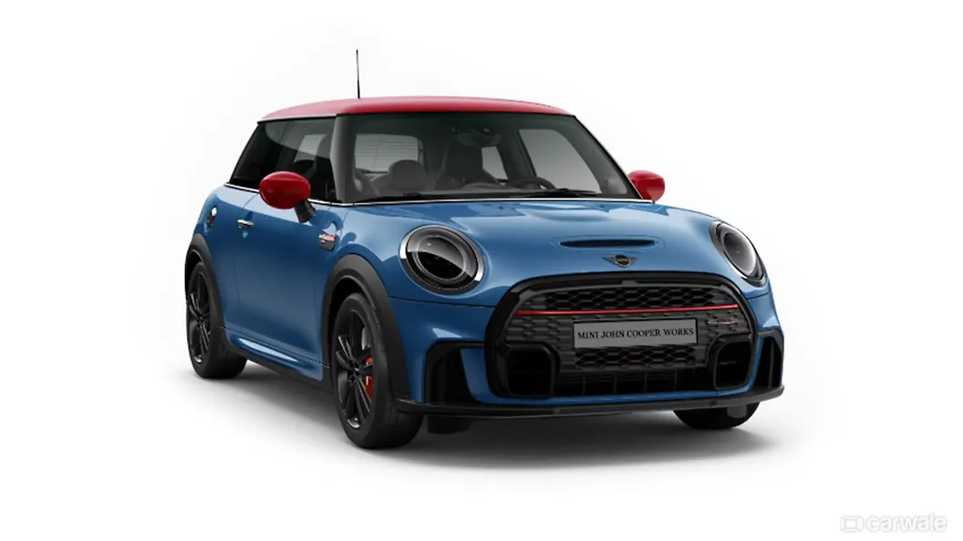 MINI Cooper JCW Island Blue Metallic Colour - CarWale