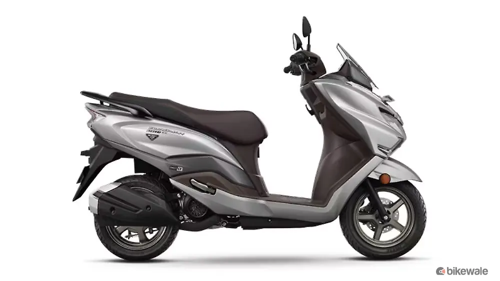 Suzuki Burgman Street 125 Metallic Matte Titanium Silver Colour ...