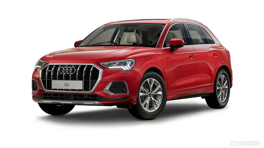 Audi Q3 Progressive Red Metallic Colour - CarWale