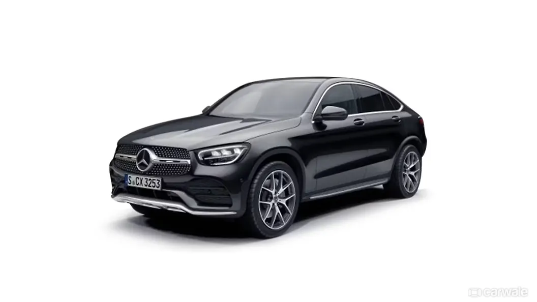 Mercedes-Benz GLC Coupe Obsidian Black Colour - CarWale