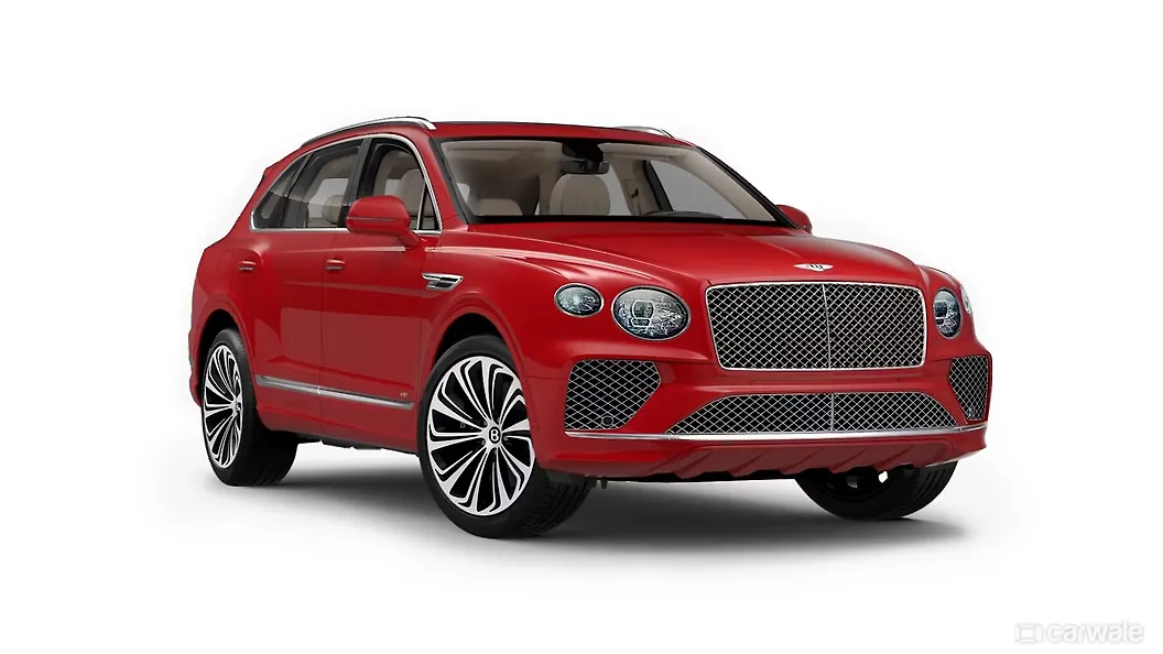 Bentley Bentayga St. James' Red Solid Colour - CarWale