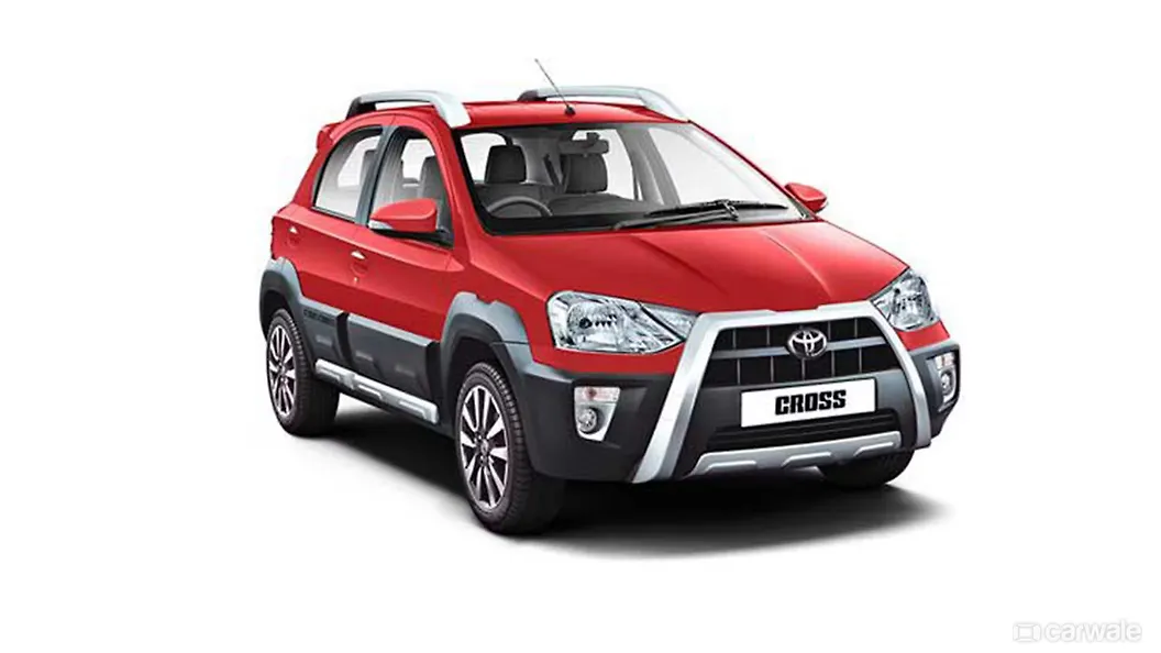 Toyota Etios Cross Vermilion Red Colour - CarWale